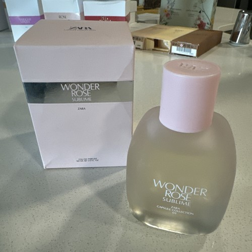 ZARA Wonder Rose Sublime Collection 3oz 90 ml EDP Parfum New In Box | eBay
