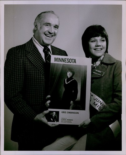 LG866 1974 Original Photo KRIS SWANSON Minnesota America's Junior Miss ...