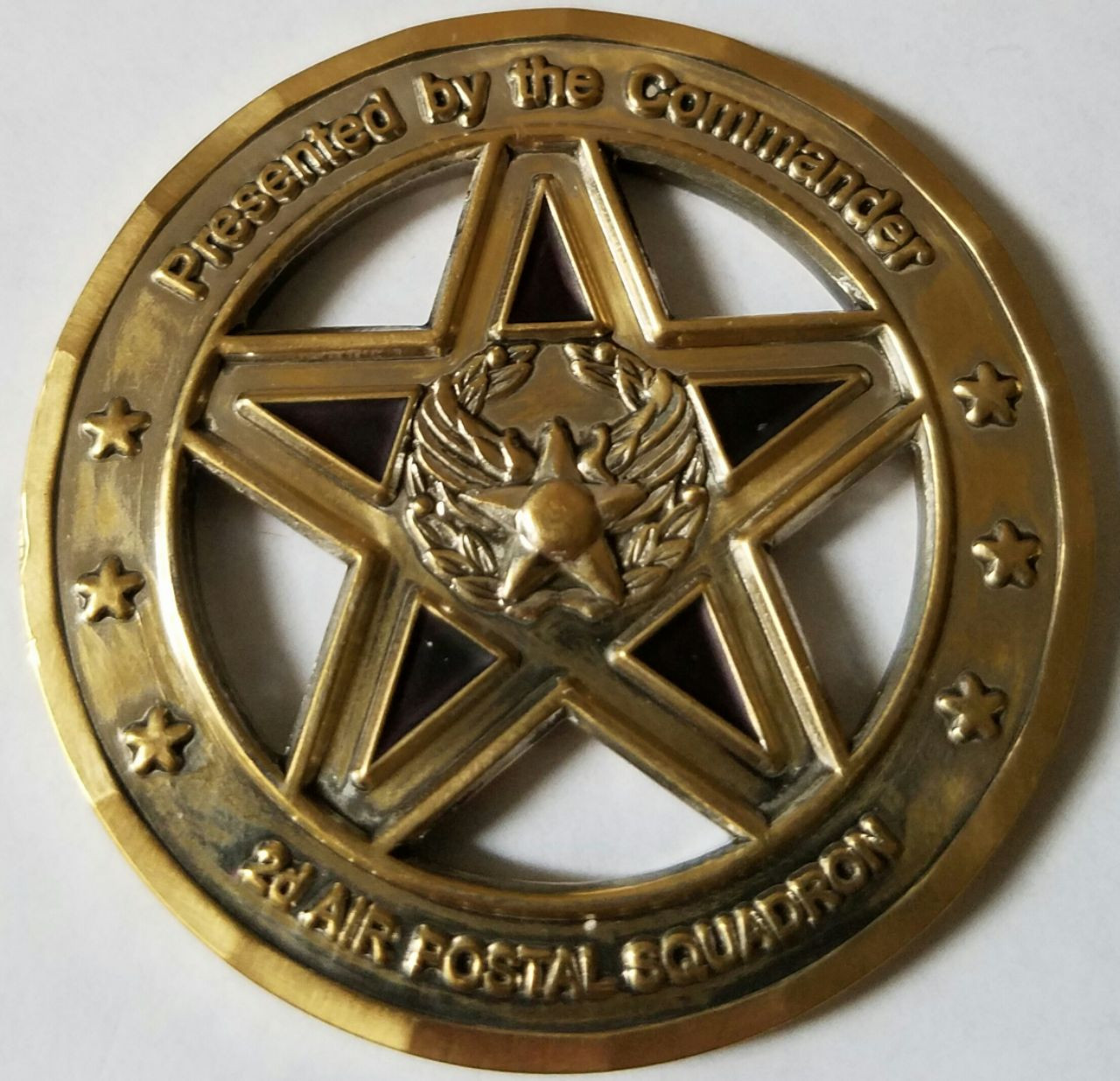 USAF 2nd Air Postal Squadron Ramstein AFB "Lock And Load... Go Postal ...