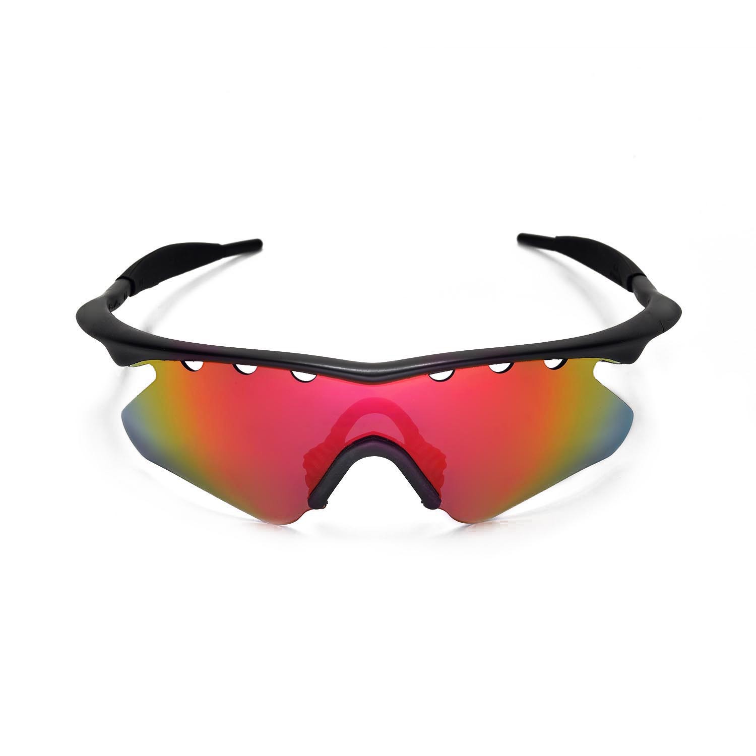 New WL Polarized Fire Red Vented Sunglasses Lenses For Oakley M Frame ...