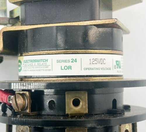 Electroswitch 7810D Lockout Relay Rotary Switch 125vdc Coil for sale ...