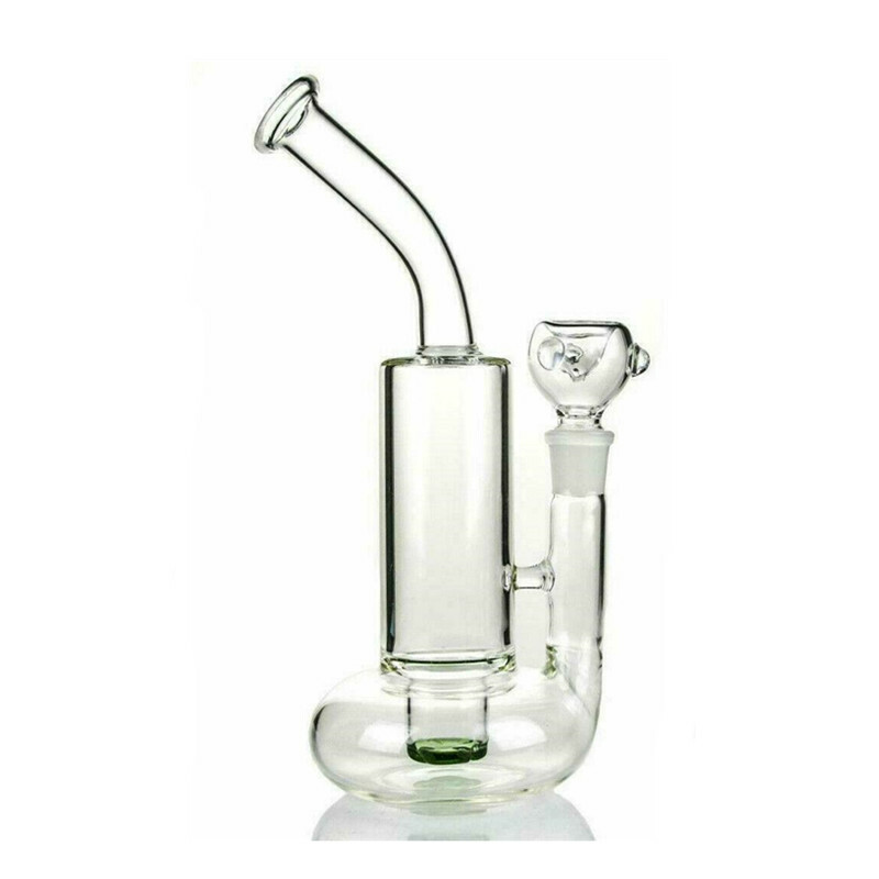 RORA 10" Glass Bong Tornado Clear Water Pipes Percolator Cyclone Water ...
