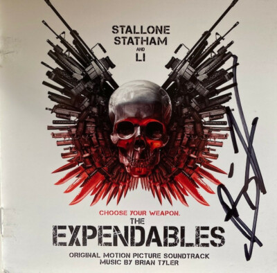 The Expendables (2010) Score CD / signed by Composer Brian Tyler / LAST ...