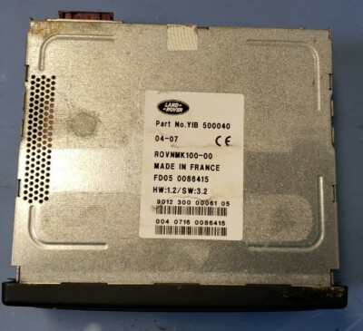 2003 - 2005 RANGE ROVER NAVIGATION SYSTEM COMPUTER GPS YIB 500040 | eBay