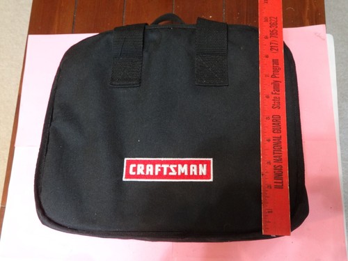 Sears Craftsman Drill / Driver Soft Carry Case Padded Nylon Zippered ...