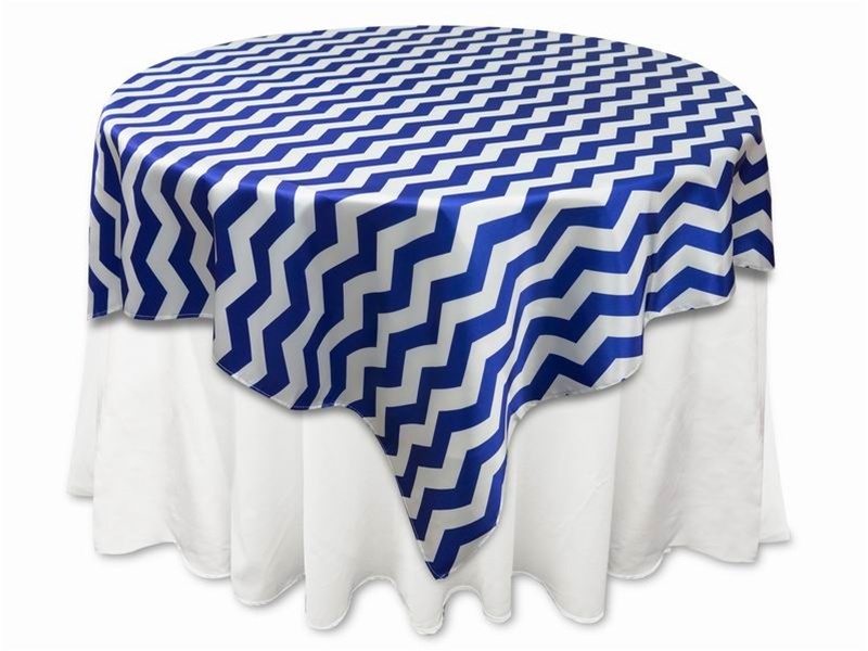 Chevron Tablecloth Square Overlay 59 Inch By Broward Linens (Variety ...