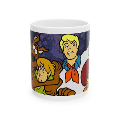 Scooby-Doo & Friends - 11oz Ceramic Coffee Mug - Classic Cartoon ...
