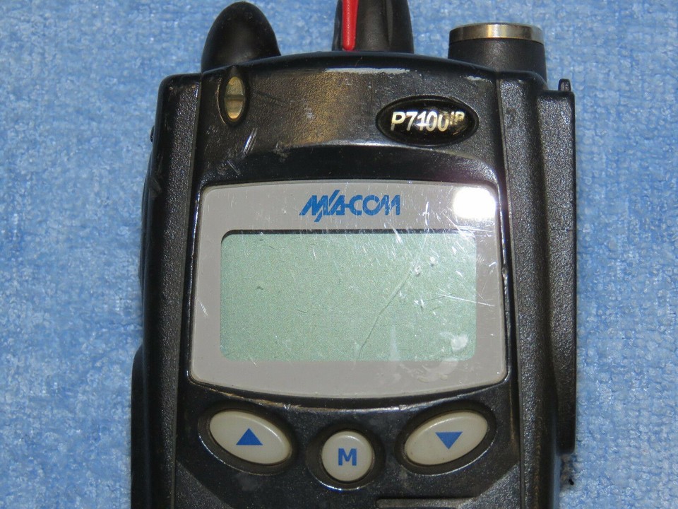 Ma-com Harris P7100 ip 2 way radio - no battery or antenna HT7170T81X ...