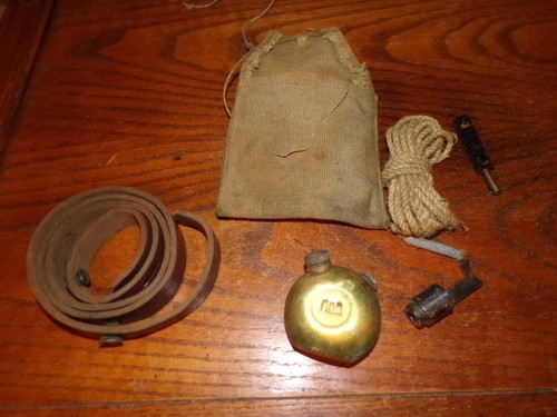 Yugo brown leather mauser sling M24 m24/47 8mm 8x57 w/ cleaning kit ...