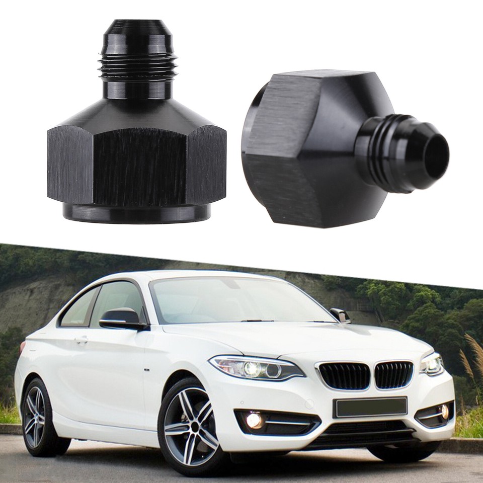 2PC Set 10AN Female to 6AN Male Flare Reducer Fitting Fuel Cell ...