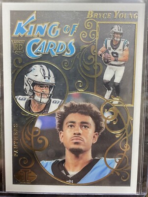 2023 Panini Illusions King Of Cards 16 Bryce Young RC Rookie Carolina ...