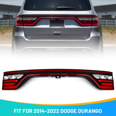 For 2014-22 Dodge Durango LED Tail Light Lamp Liftgate W/Camera Hole ...