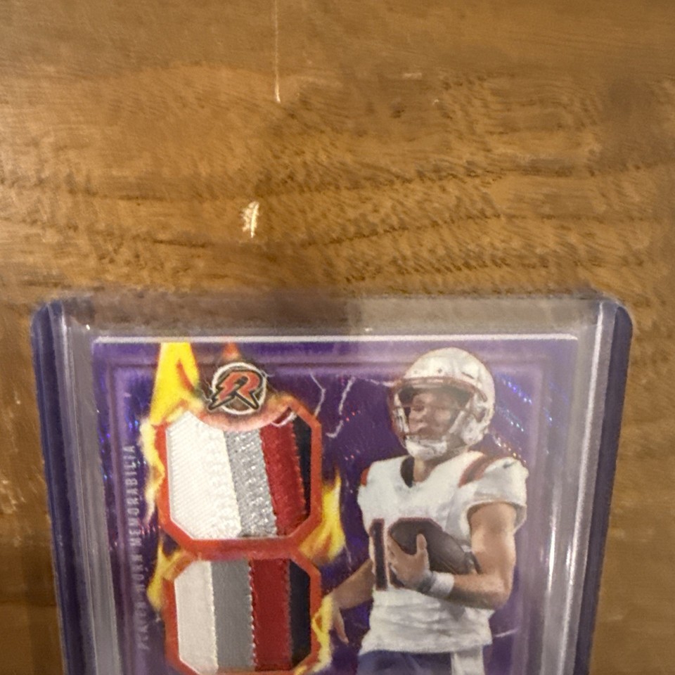2024 Topps Resurgence Drake Maye Ignite Rookie Patch Auto Purple Surge ...