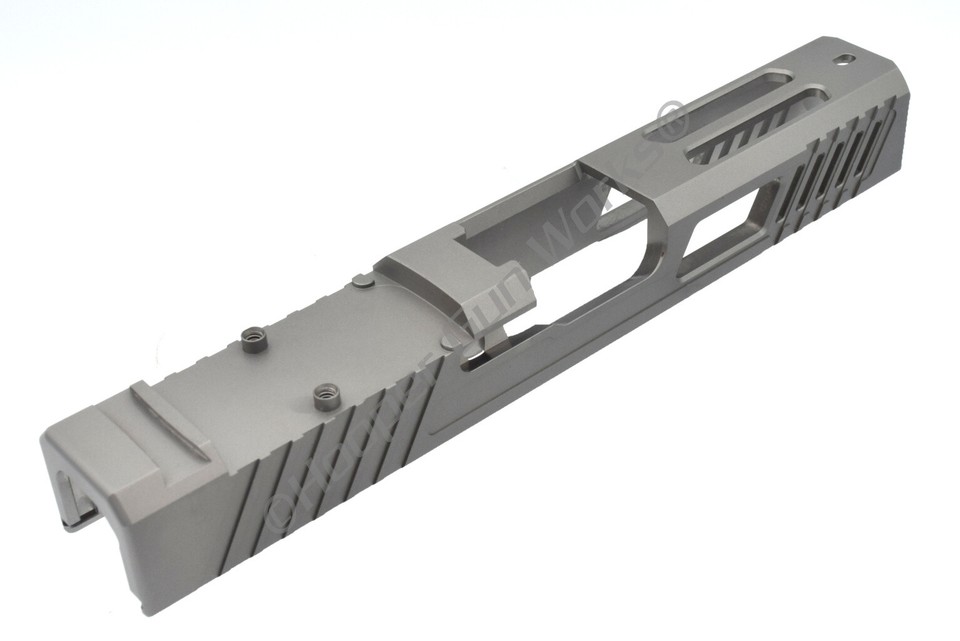 Lightening cut slide for Glock 23, G23 - HGW Titan RMR USA 17-4ph ...