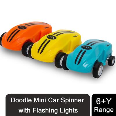 Doodle Rapid Monster 360? Rotating With Flashing Lights Mini Toy Car ...