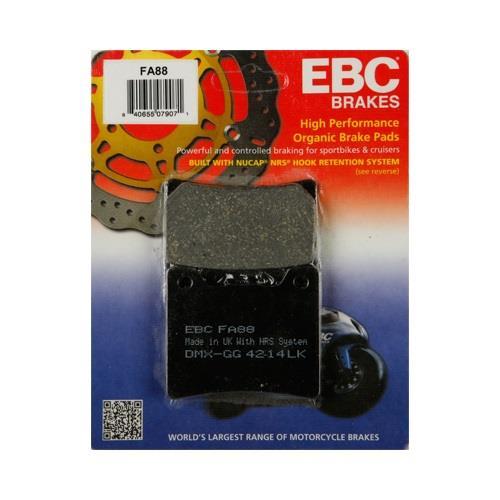 EBC Front Brake Pads for Yamaha 1985-92 VMX12 86-98 XV1100 Virago FA88 ...