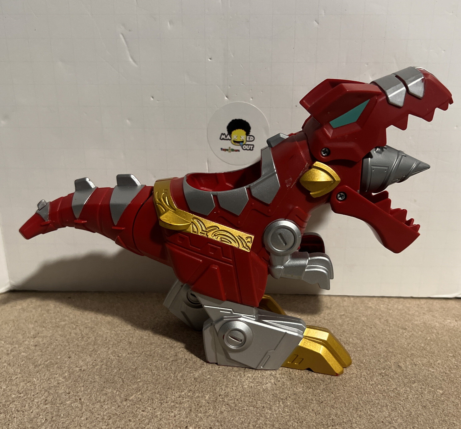 Playskool Heroes POWER Morph RANGERS Red Ranger T-REX ZORD ONLY K1 | eBay