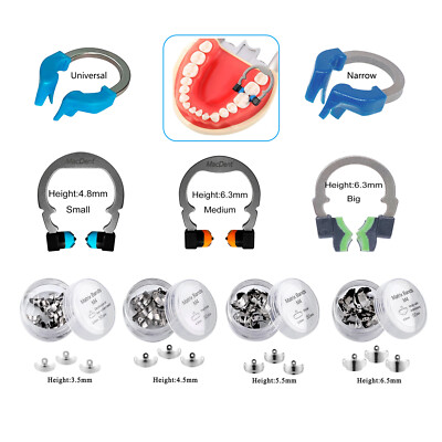 Dental Matrix Bands Ring Sectional Matrice Clamp Fit Garrison Palodent ...