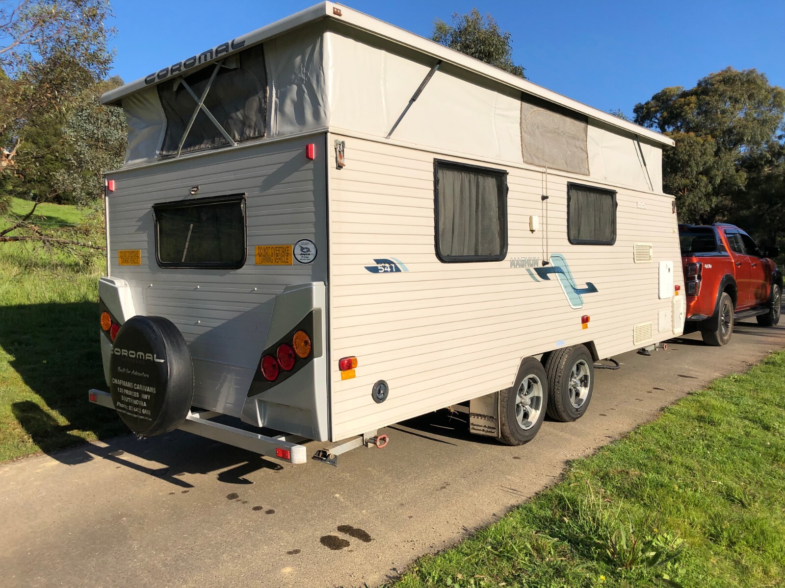 Coromal 'Magnum 541' 2012 tandem caravan *Cannot Register* | eBay