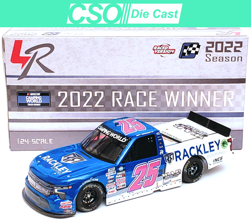 Matt DiBenedetto 2022 Rackley Roofing Talladega Win 1/24 Die Cast IN ...