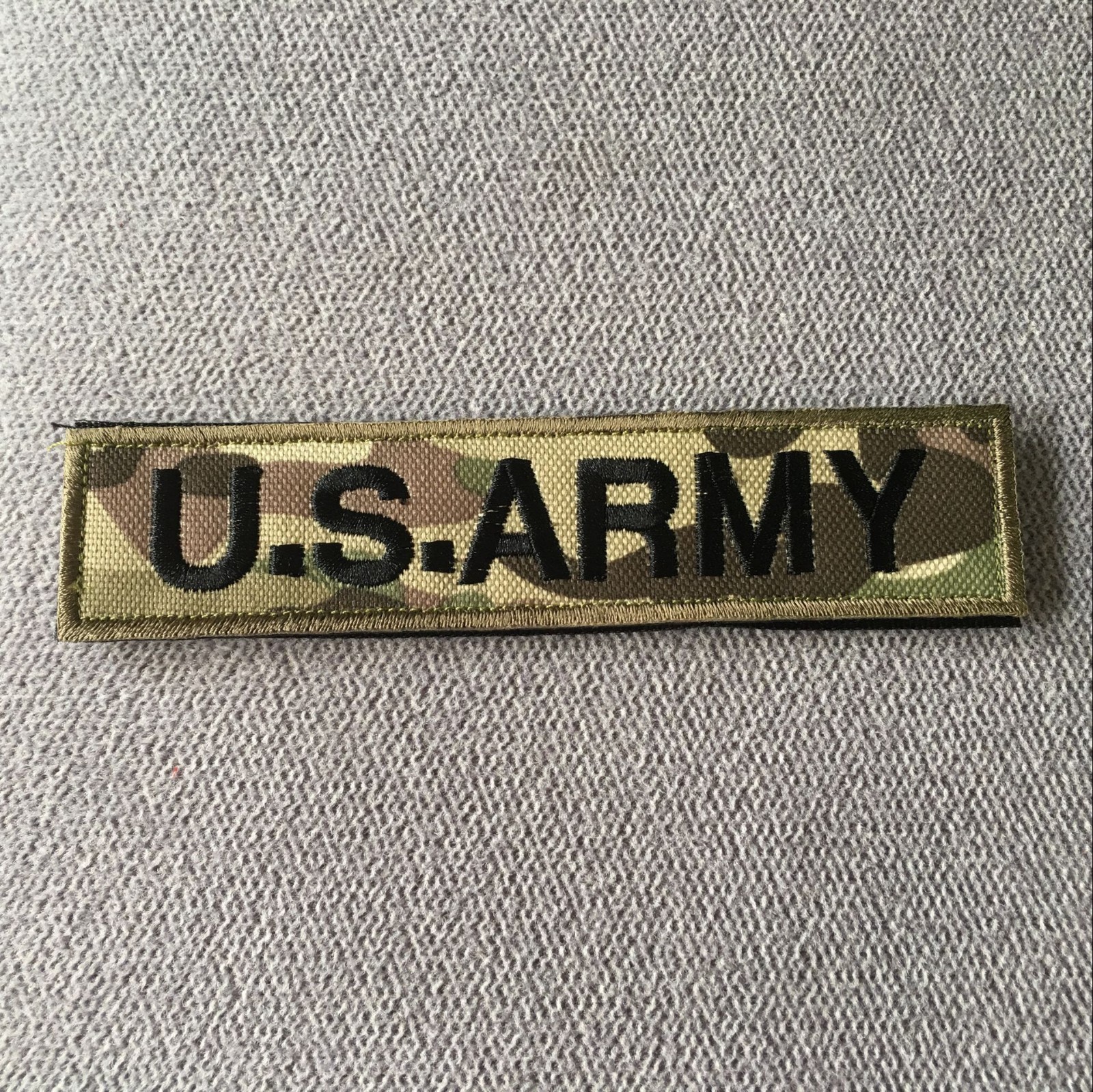 Embroidered U.S. Military Tactical Hook Loop Tab Patch Backing Fastener ...