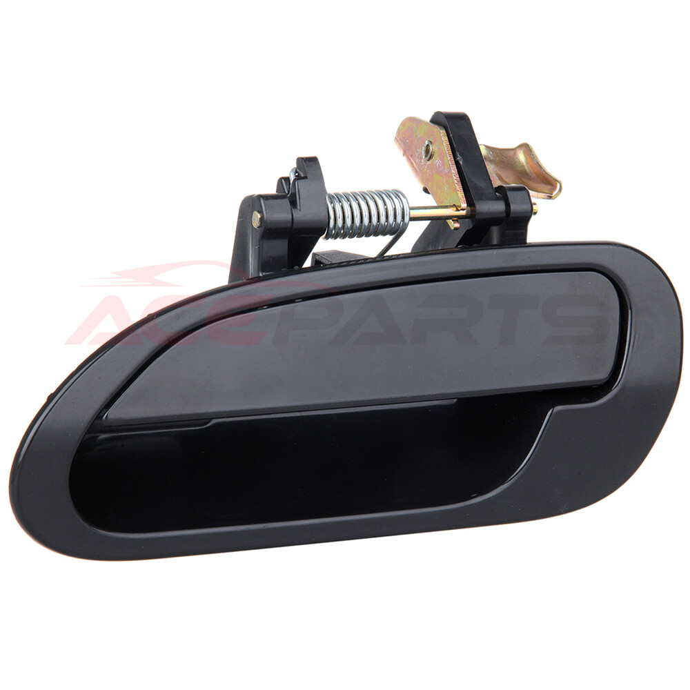 BLACK EXTERIOR OUTSIDE REAR LEFT RIGHT DOOR HANDLES PAIR FOR 98-02 ...