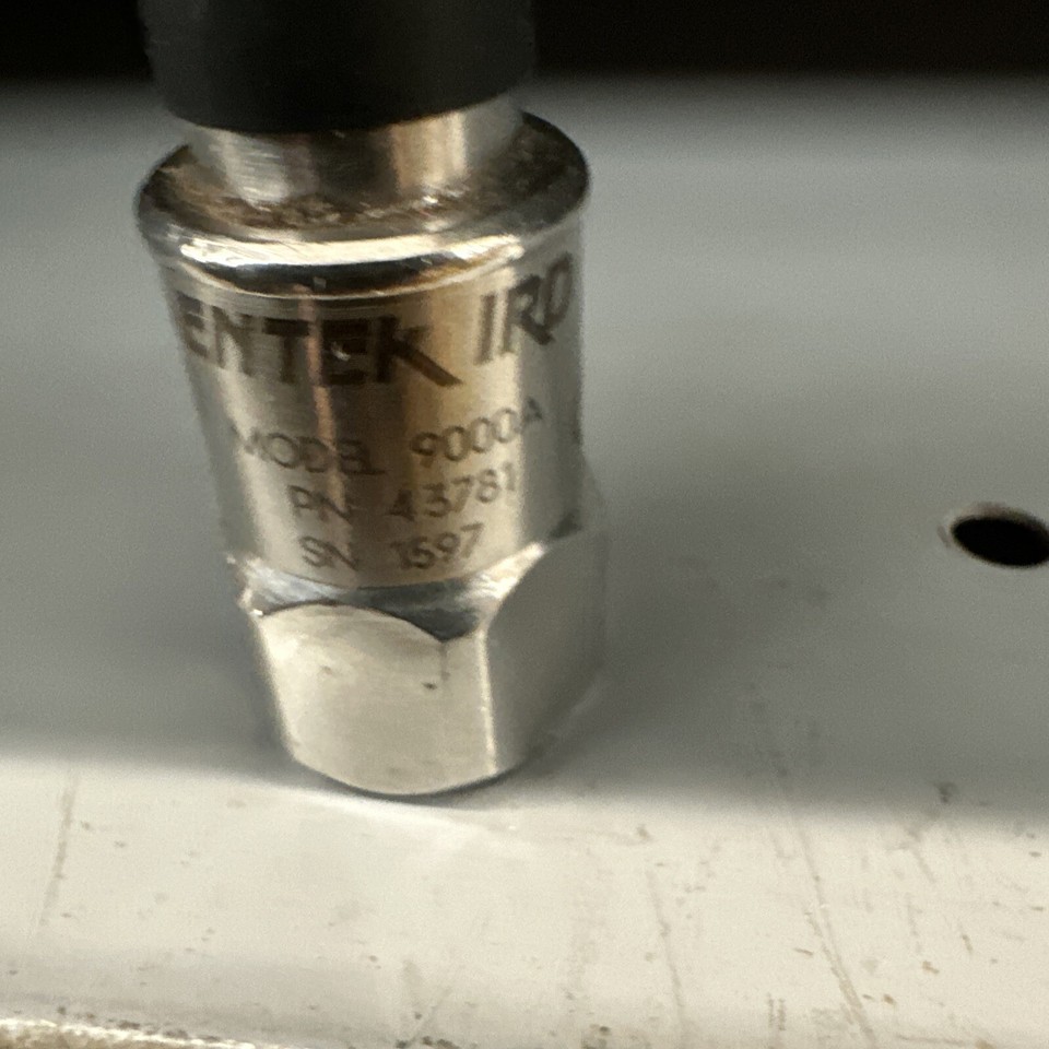 Rockwell Automation Entek 43781 9000A 100 mV/g Accelerometer 9000 ...