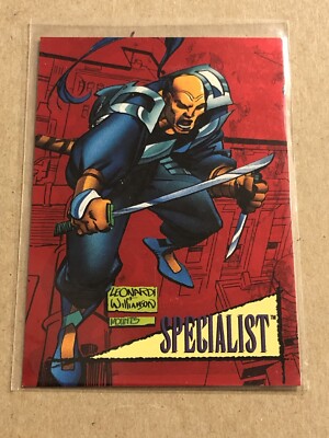 1993 Skybox Marvel Universe Specialist 2099 Red Foil Chase Card #7 | eBay