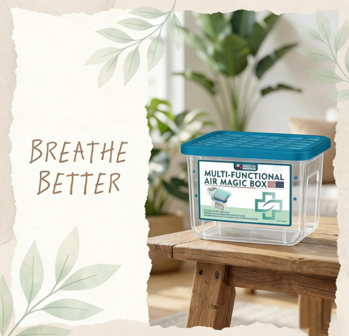 Air Magic Box-Indoor Air Purification Dust Removal Magic Box,Multi ...