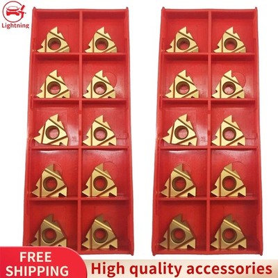 20pcs 16ER AG60 Carbide Insert Threading Inserts For SER1616H16 Lathe ...