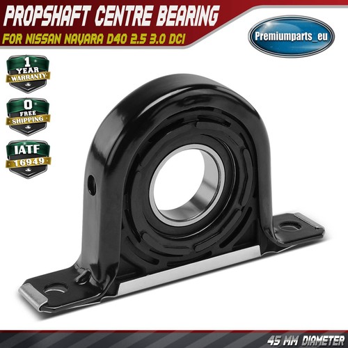 Propshaft Centre Bearing for Nissan Navara D40 2.5 3.0 dCi 45 mm 37522 ...