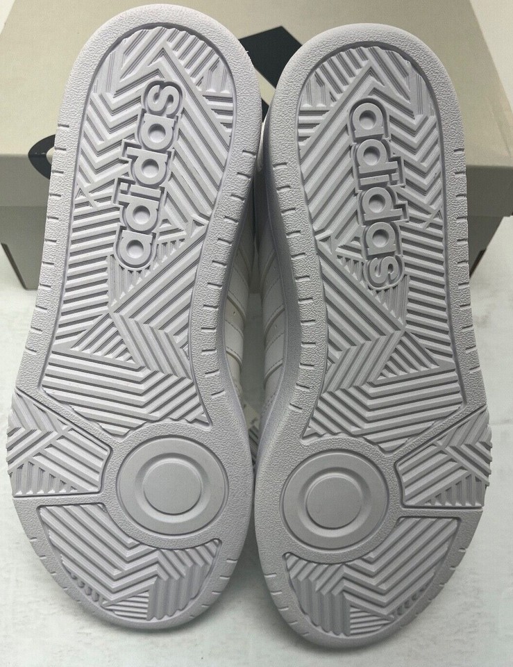 ADIDAS Mens Hoops 3.0 White / White Basketball Shoe IG7916 NWD Free ...