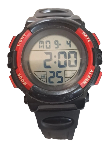 Lavaredo 11" Digital Alarm Chrono Timer Day Date Light up Watch L6606-1 | eBay