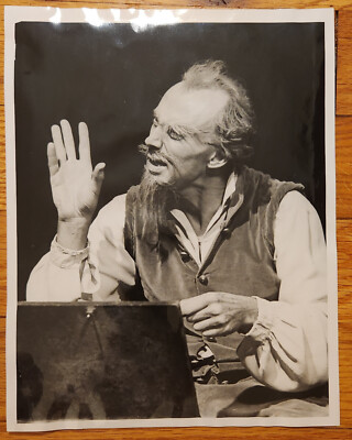1966 Press Photo Actor Richard Kiley in Broadway's Man of La Mancha | eBay