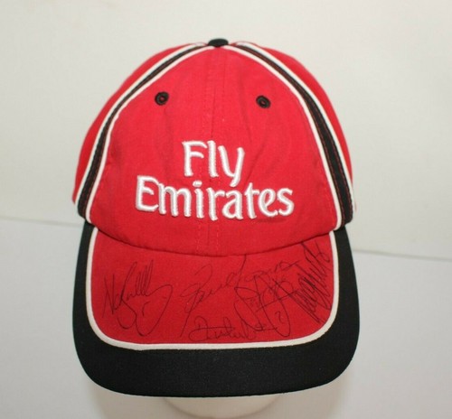 Fly Emirates Airline Signed Baseball Cap Hat Size OSFM Unisex ...