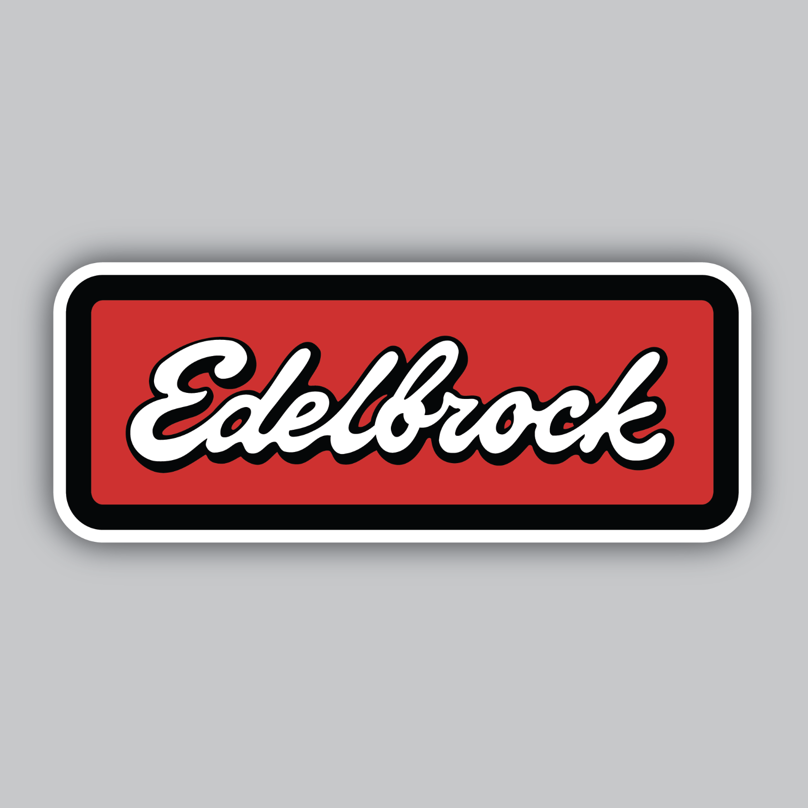 Edelbrock Sticker/Decal -Intake -Carburetor -Crankshaft -Supercharger ...