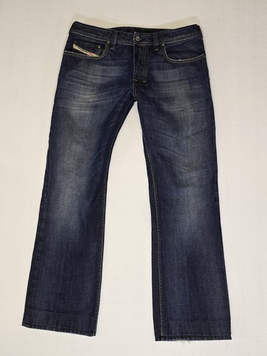 Diesel Jeans 32x34 HEMMED to 32x29 Zatiny Regular Bootcut Med Dark Wash ...