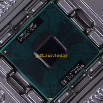 Original Intel Core 2 Duo T5850 2.16GHz Dual-Core (LF80537GF0482M ...