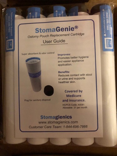 Qty:30. Stomagienics Stoma Genie 12013p 10 packs x3 size 7/8” | eBay