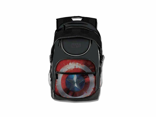 Marvel Captain America Shield Backpack Casual School Bag for sale ...
