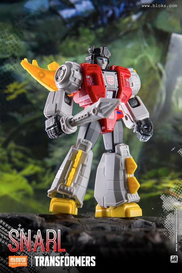 Bloks Transformers G1 Series 4 Model Kit Set of 9 Figures Blind Box US ...