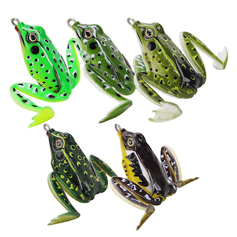 5cm 12g Thunderfrog Road Runner Fishing Lure Frog False Bait Fishing ...