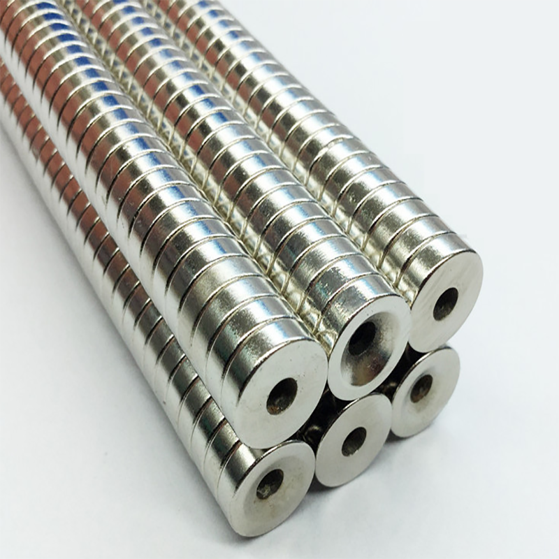 Super Strong Round Magnets diameter 6-17mm Hole 3-11mm Disc Rare Earth ...