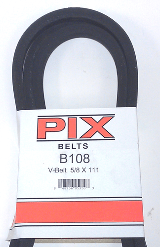 B108 Pix Belt Compatible With MTD 954-04055 & 95404055 5/8 x 111.4 | eBay