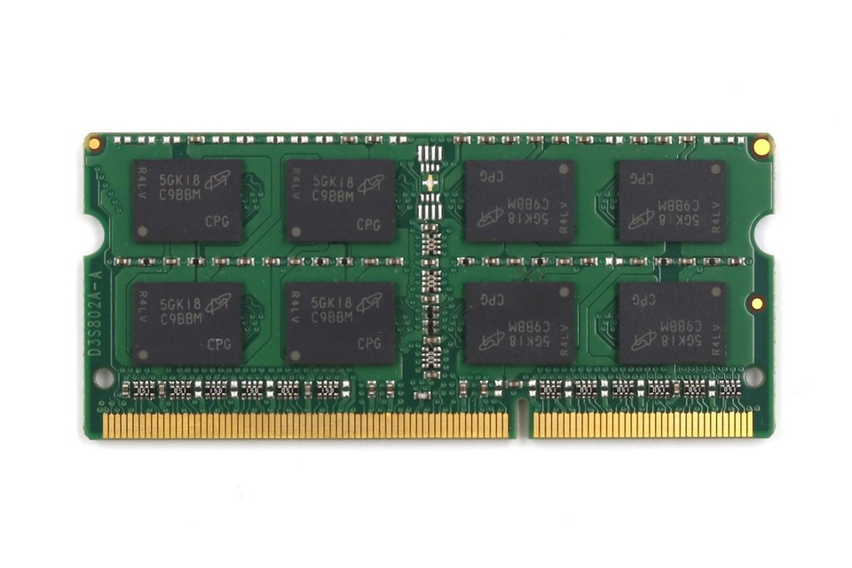 Crucial 4GB PC3-12800 DDR3L-1600MHz SODIMM Laptop RAM P/N ...