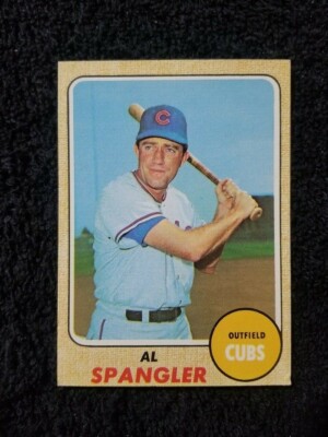 AL SPANGLER 1968 TOPPS BASEBALL #451 CHICAGO CUBS | eBay