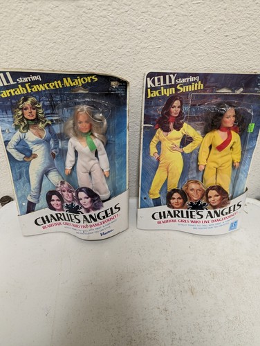 VINTAGE 2 CHARLIES ANGELS ACTION FIGURES FARRAH & JACLYN | eBay