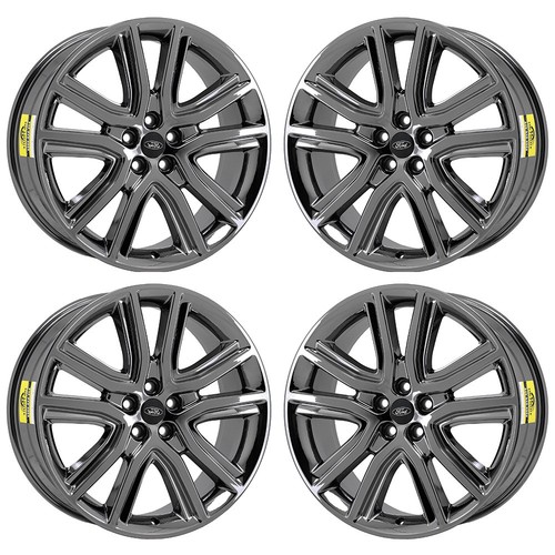 20" FORD EDGE PVD BLACK CHROME WHEELS-C RIMS FACTORY OEM 10197 EXCHANGE ...