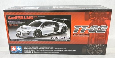 TAMIYA Radio Control Car 58749 RCC TT02 Audi R8 LMS 2008 New | eBay