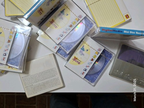 16 Blank NEW MINIDISC MD MINI DISC RECORDABLE BLANK MEDIA Discs | eBay